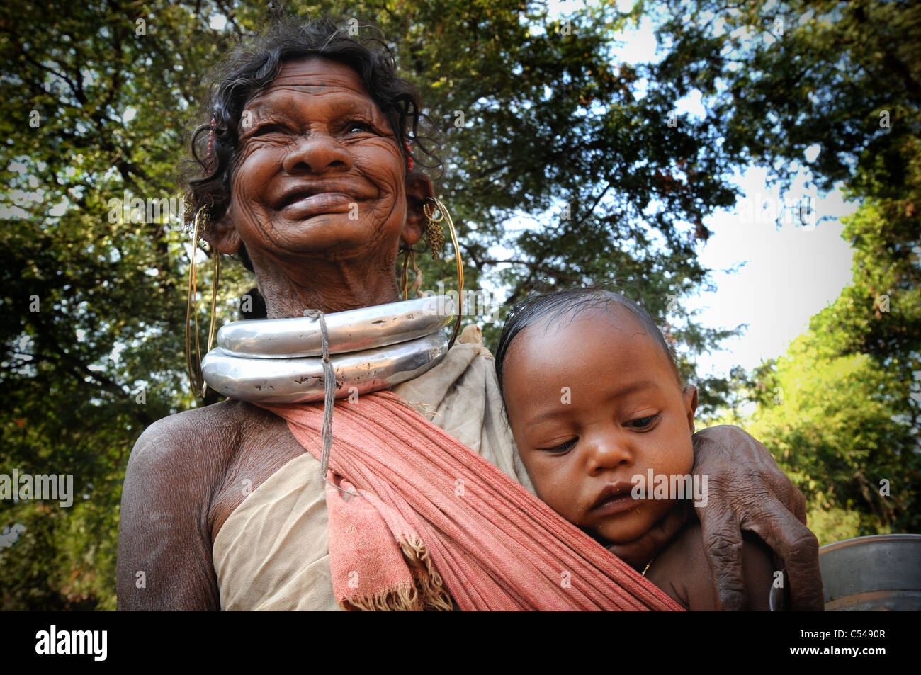 Gadba tribal people in the Indian state of Orissa Stock Photo - Alamy