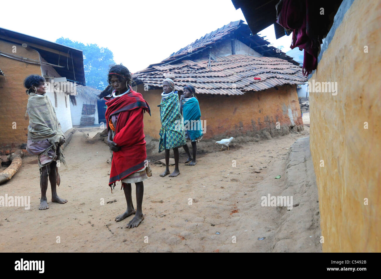 Gadba tribal people in the Indian state of Orissa Stock Photo - Alamy