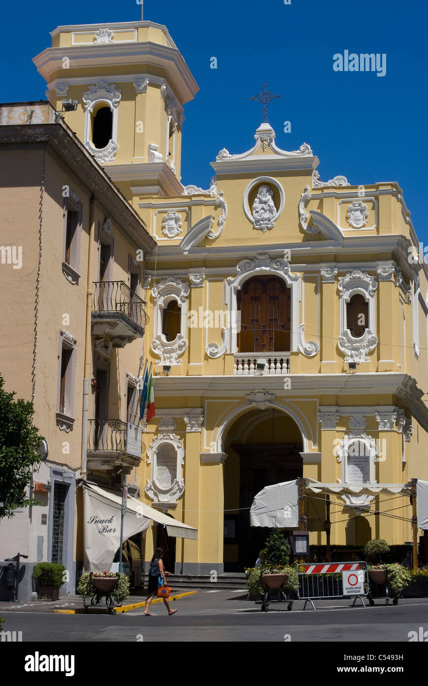 Church of the Madonna del Carmine in Piazzo Tasso, Sorrento, Campania ...
