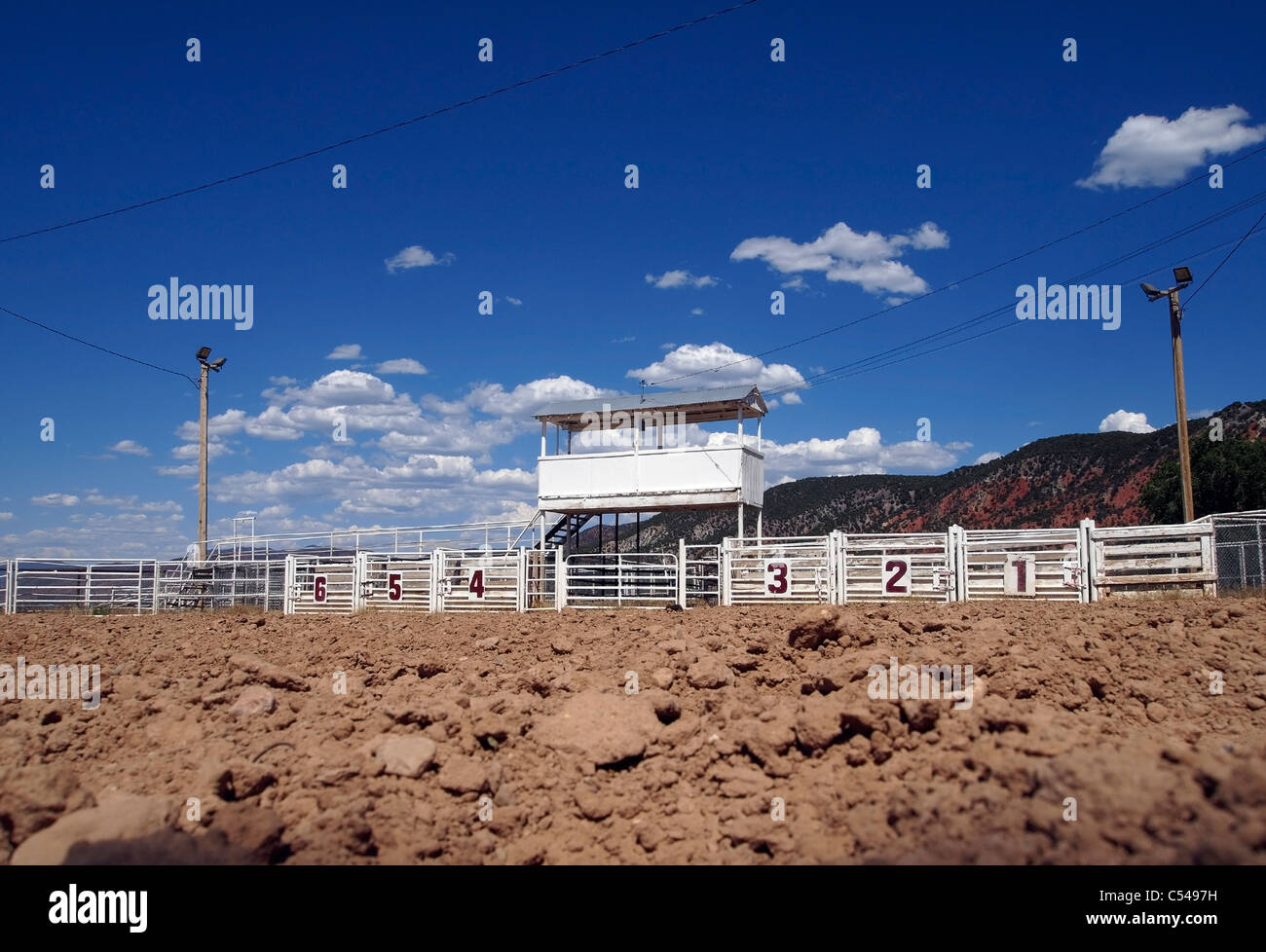 Rodeo arena hi-res stock photography and images - Alamy