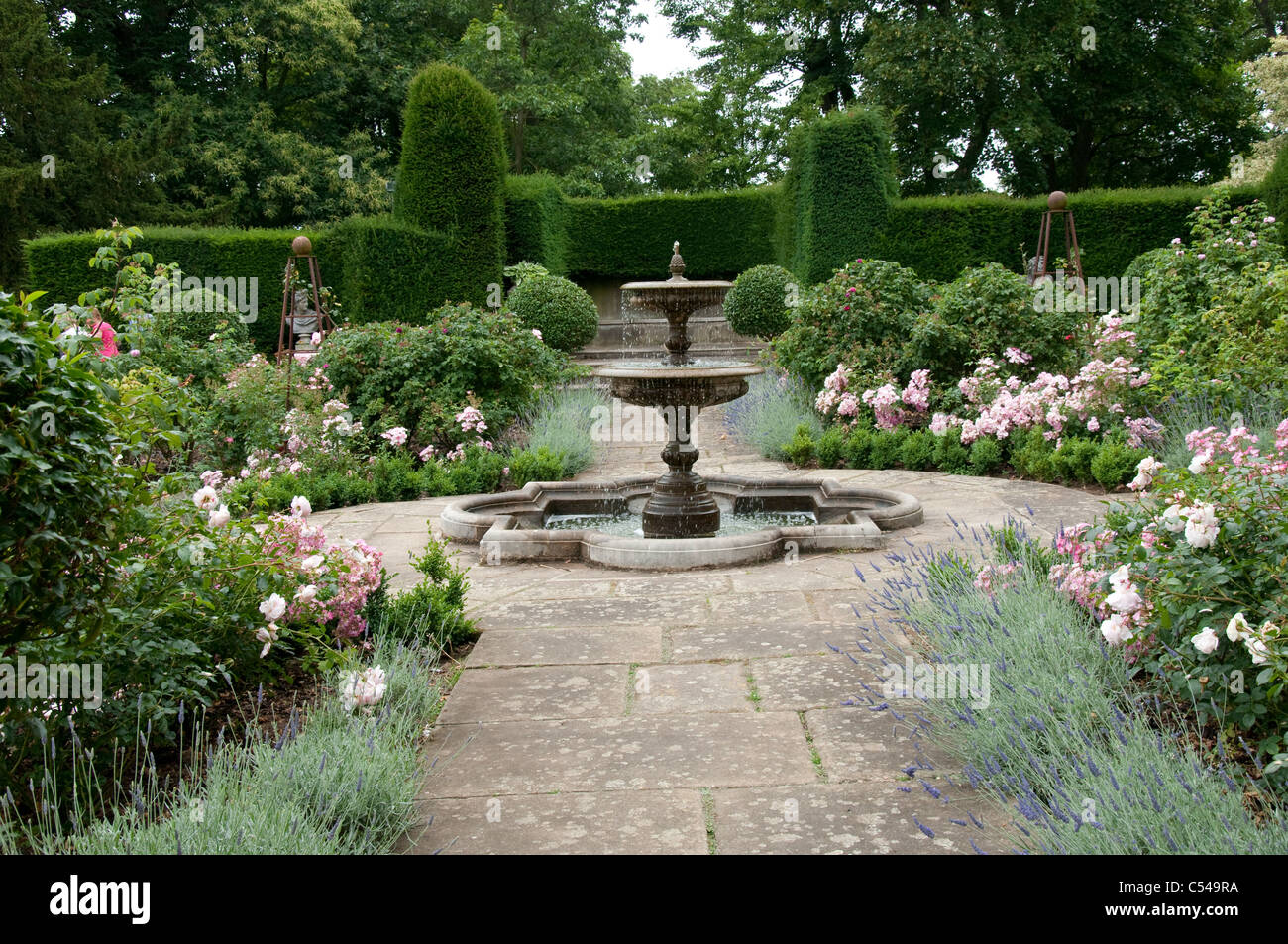Belvoir Castle and Gardens, near Grantham in Leicestershire England UK ...