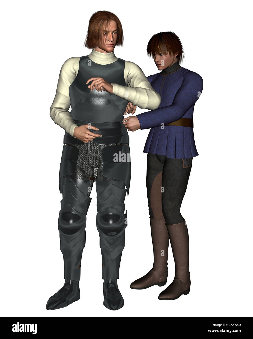 Medieval squire hi-res stock photography and images - Alamy