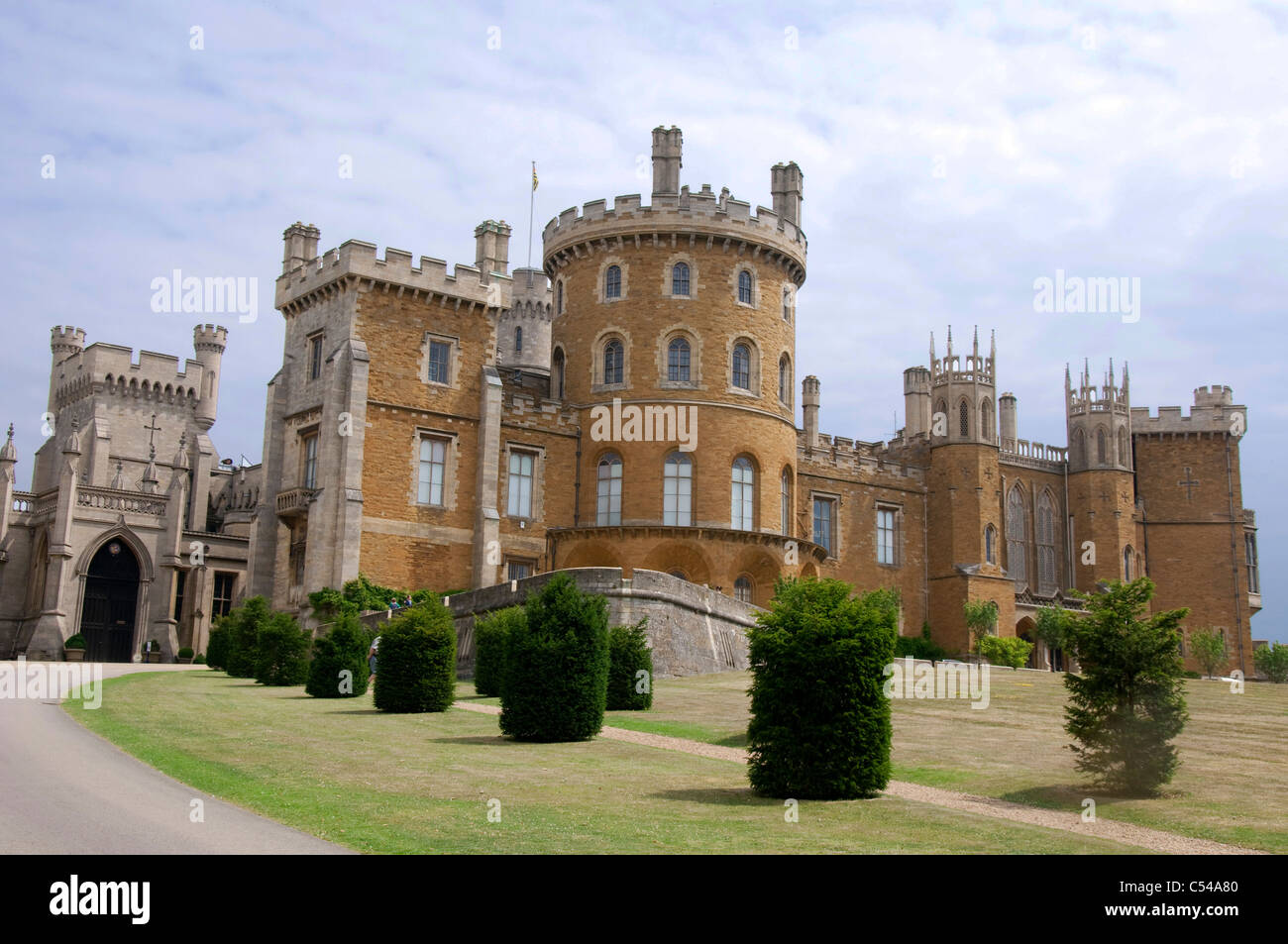 Belvoir castle view hi-res stock photography and images - Alamy