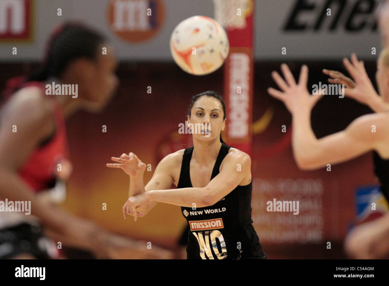 06.07.2011 Joline Henry of New Zealand in action during the Pool B ...