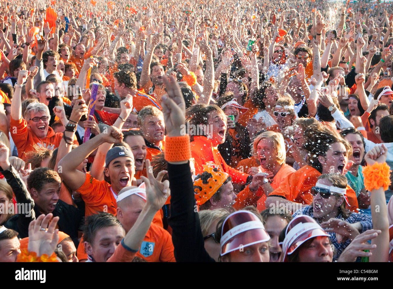 The Netherlands, Amsterdam, Quarter final Brazil - 2 July 2010 ...