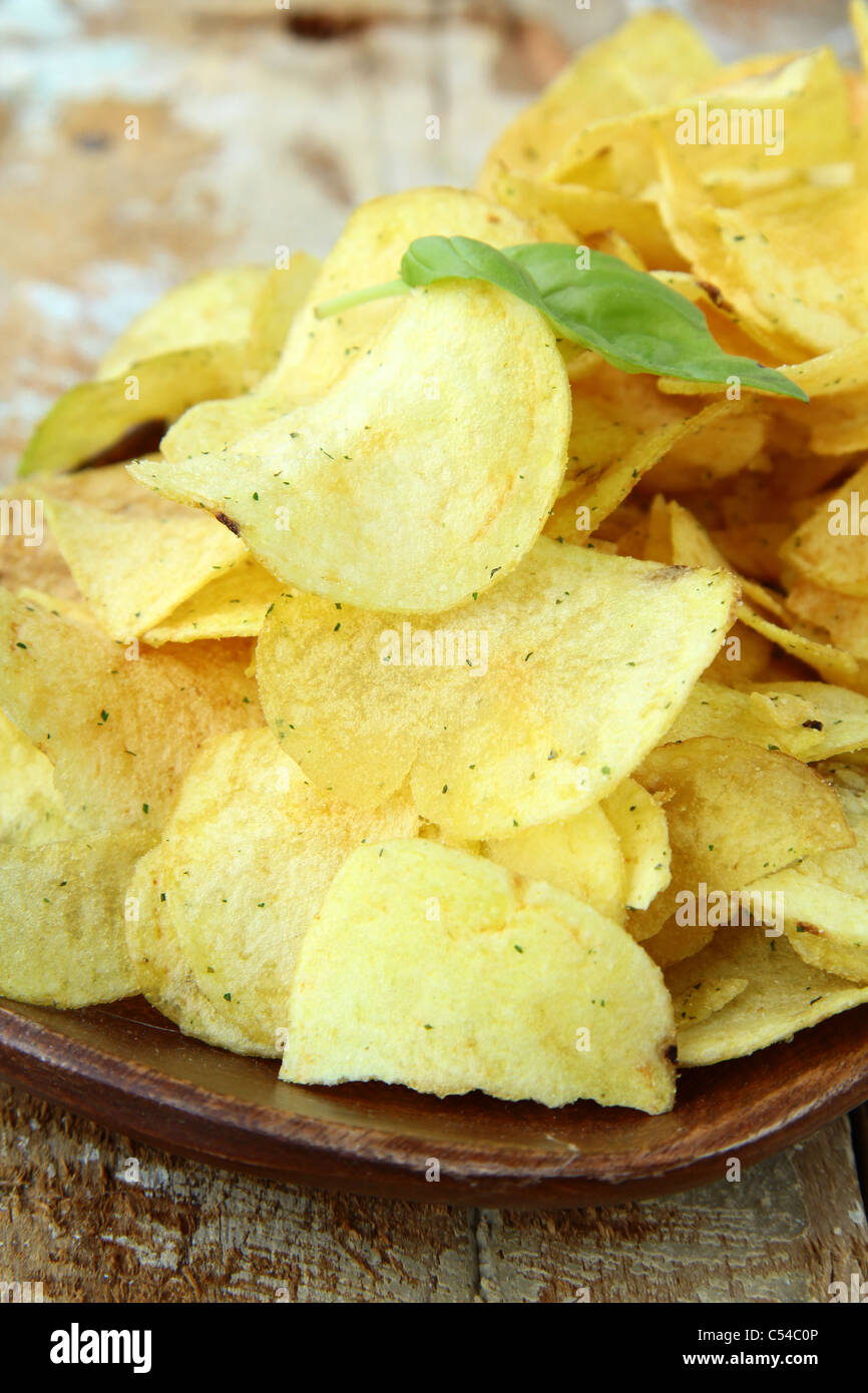 Ruffled chips hi-res stock photography and images - Alamy