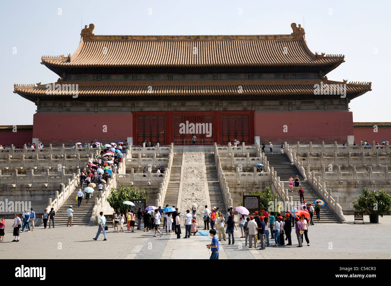 The north side of the Hall of Preserving / Preserved Harmony – Bao He ...