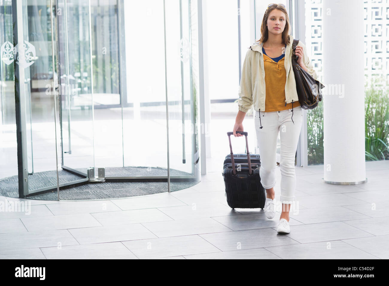 Arriving at a hi-res stock photography and images - Alamy