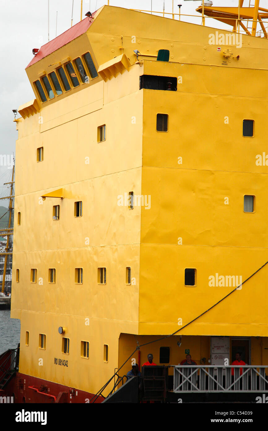 A cargo ship bridge Stock Photo - Alamy