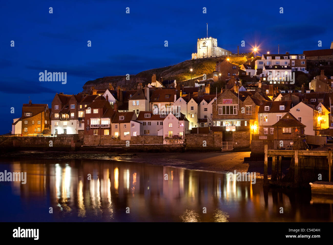 Whitby by night hi-res stock photography and images - Alamy