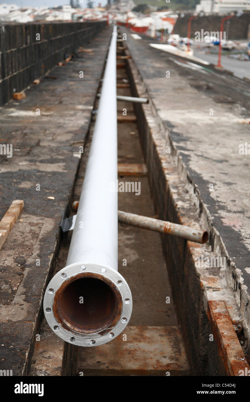Pipe line construction hi-res stock photography and images - Alamy