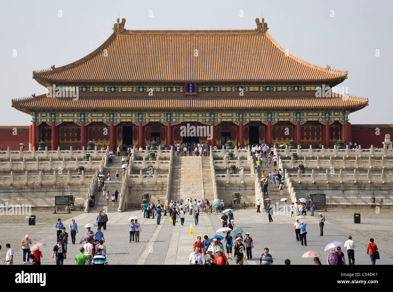 The Hall of Supreme Harmony – Tai He Dian – inside the Forbidden City ...