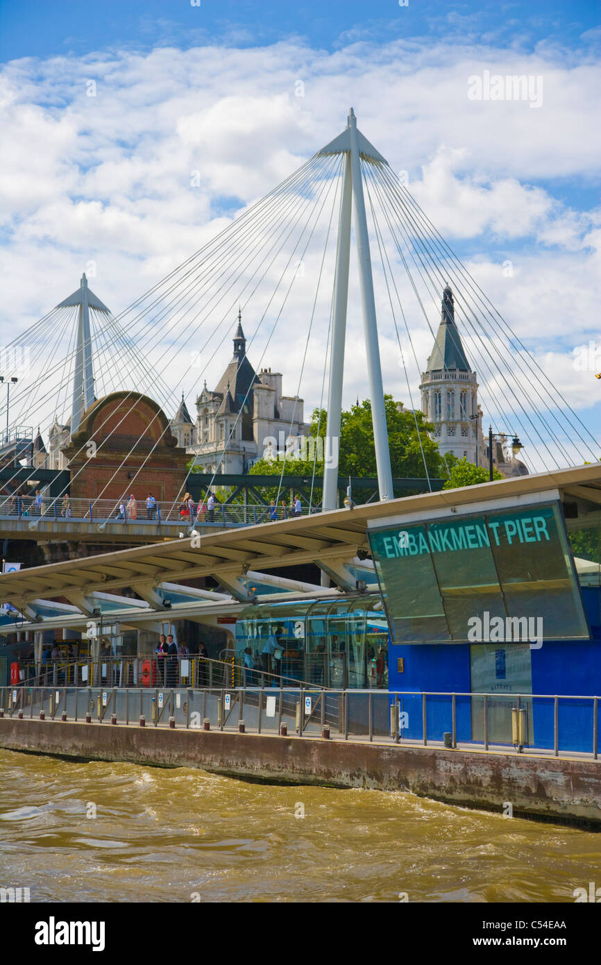 The embankment from westminster bridge hi-res stock photography and ...