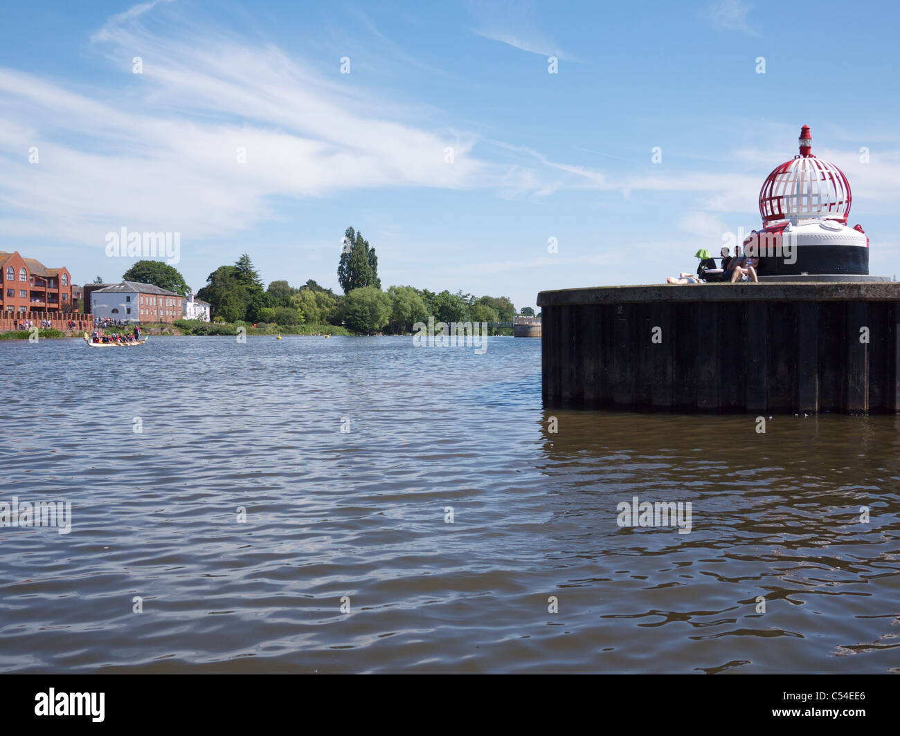 River Exe, Exeter, Devon Stock Photo - Alamy
