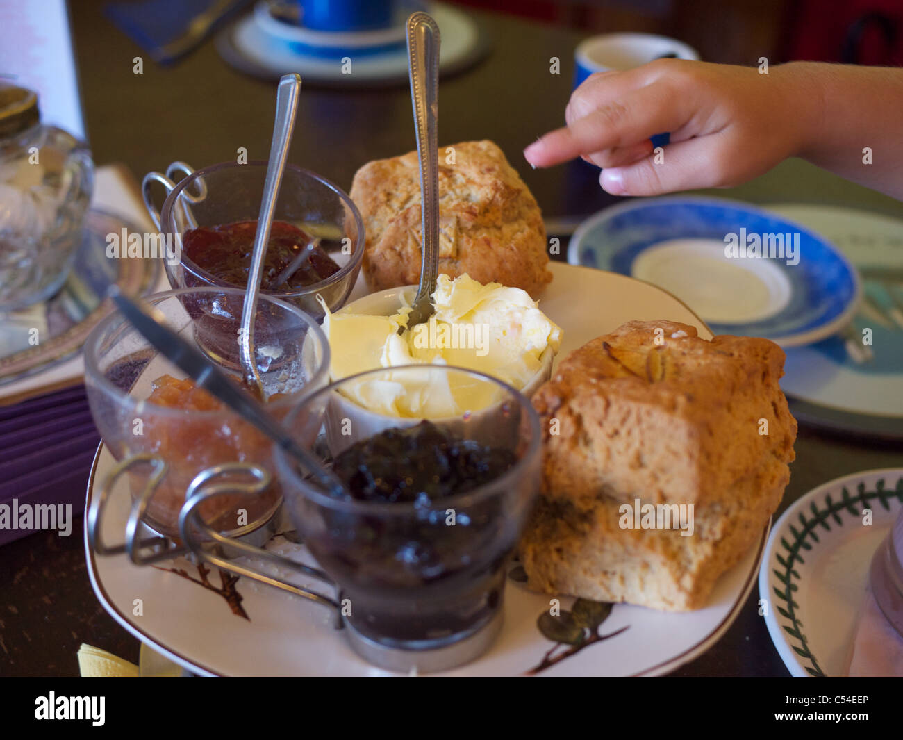 Devon cream tea hi-res stock photography and images - Alamy