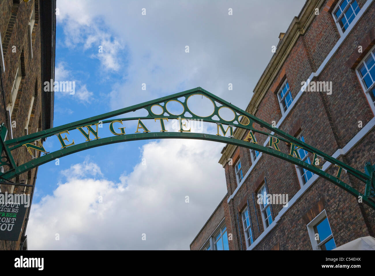 Newgate Market, York, Yorkshire, England, UK Stock Photo - Alamy