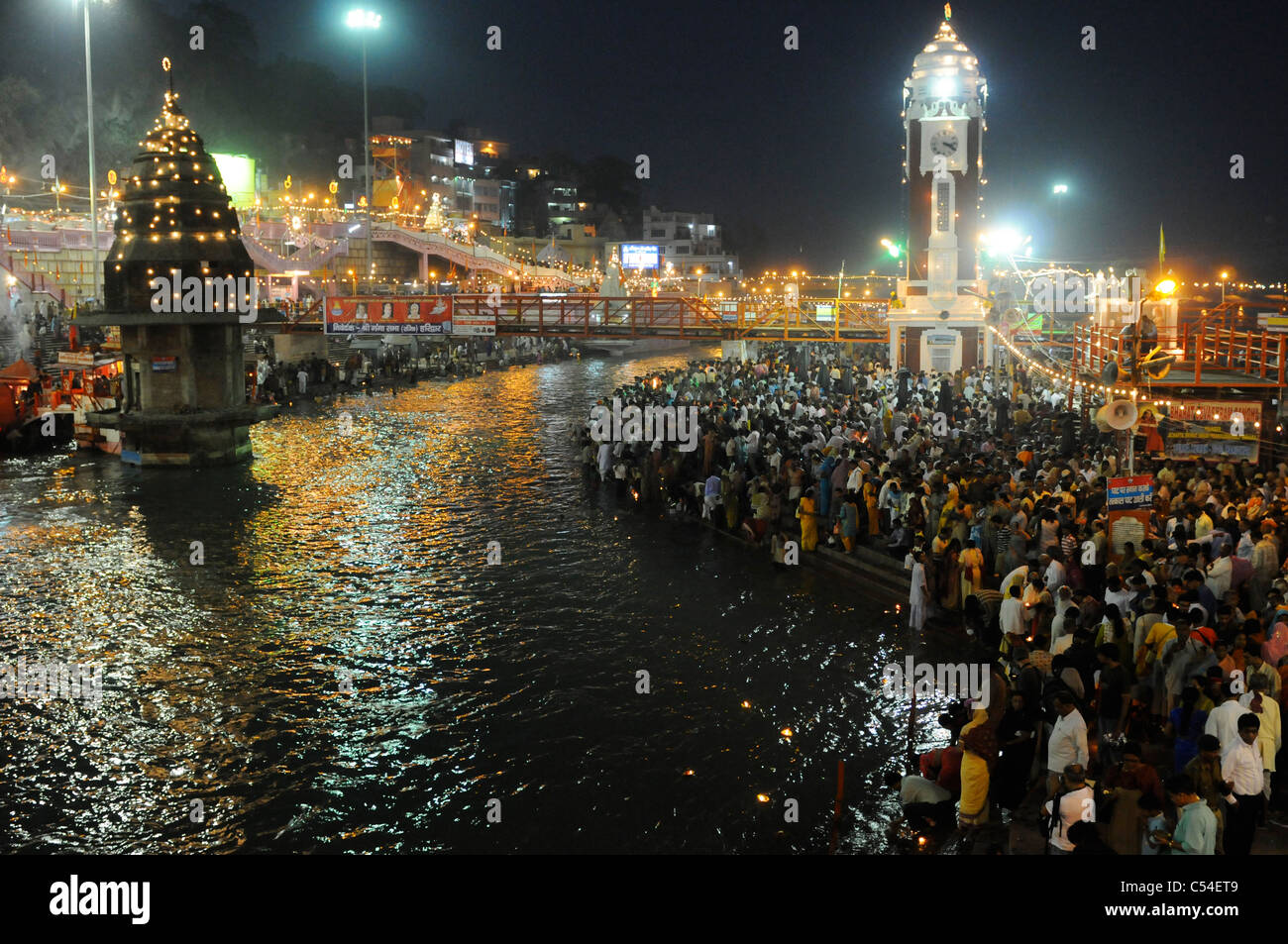 Pilgrims at the Kumbh Mela festival in Haridwar, India Stock Photo - Alamy