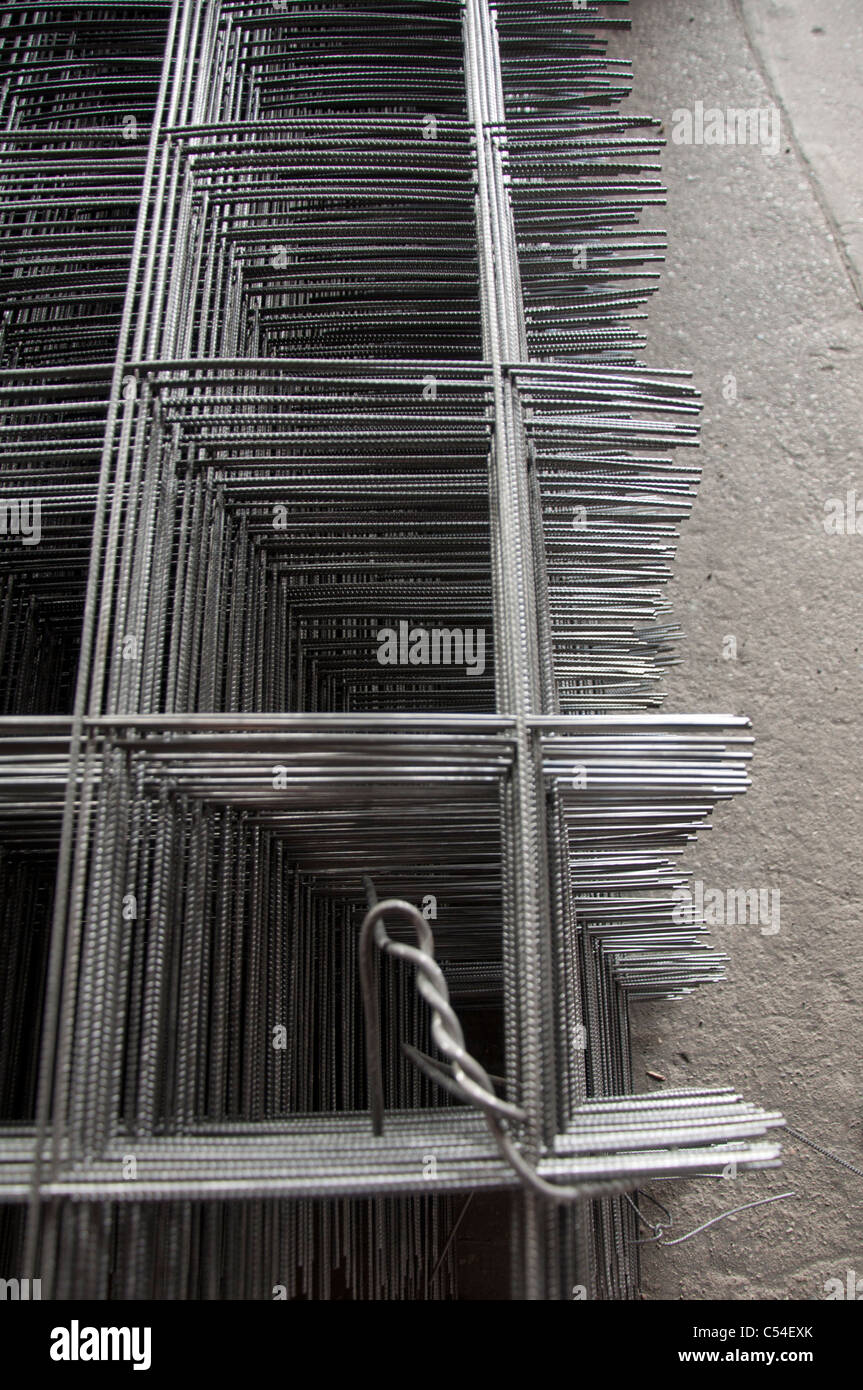 Reinforcing steel bars. Construction materials Stock Photo - Alamy