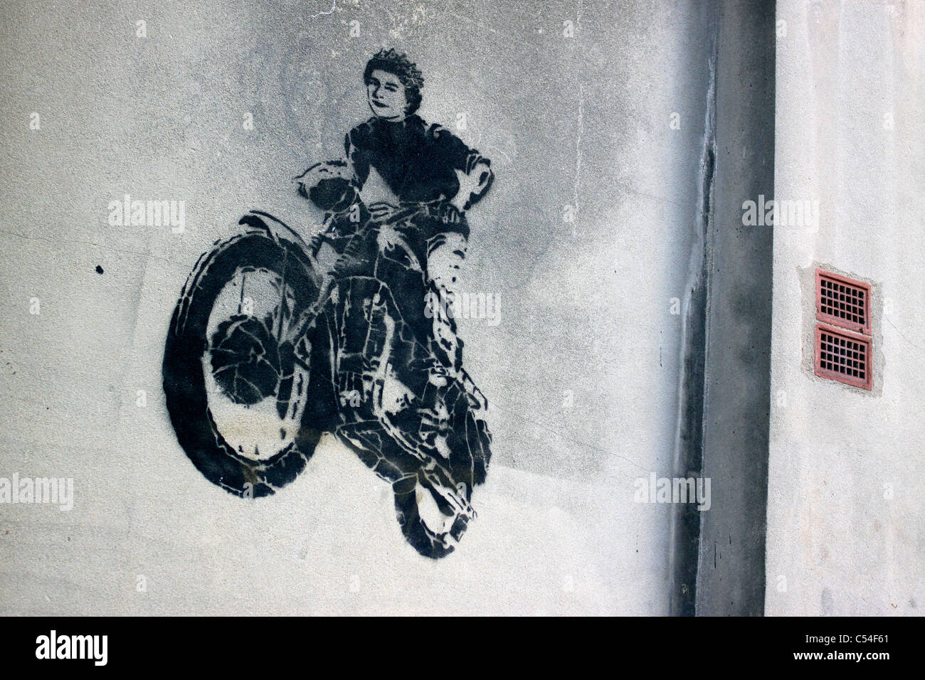 Queen Elizabeth Graffiti High Resolution Stock Photography and Images ...