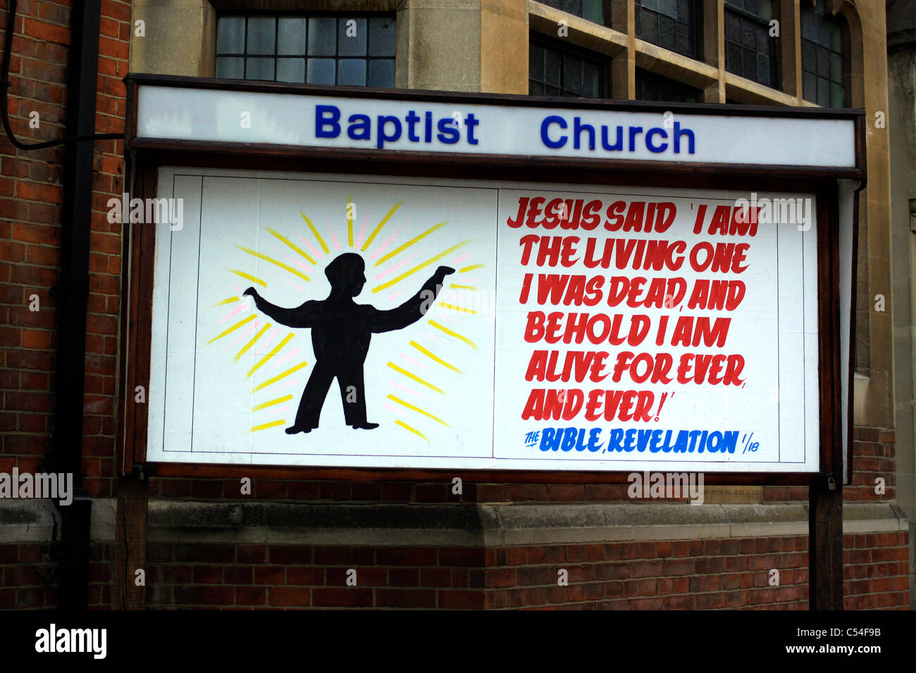 Christ preach sign hi-res stock photography and images - Alamy