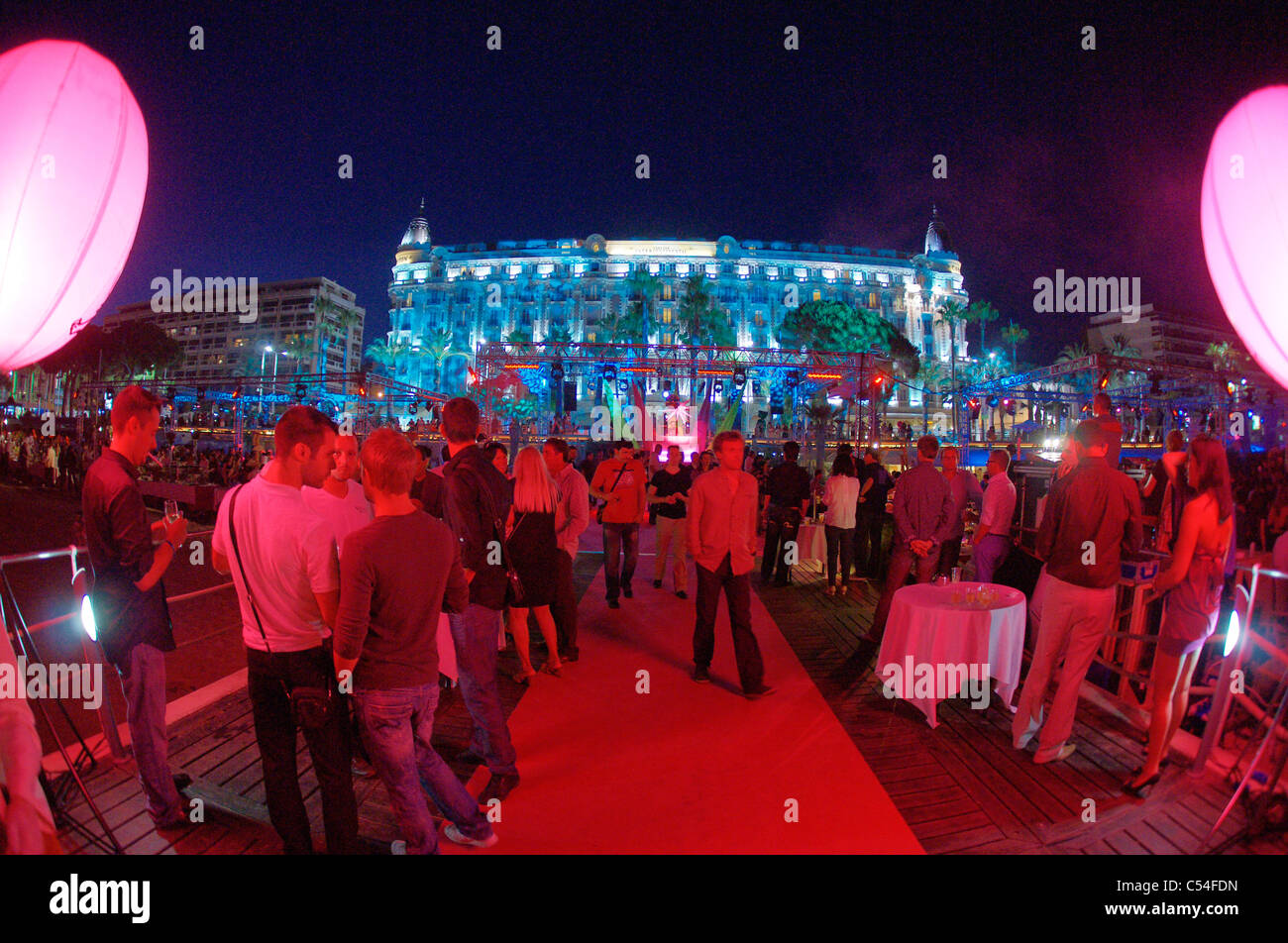 Cannes Advertising Festival Party High Resolution Stock Photography and ...
