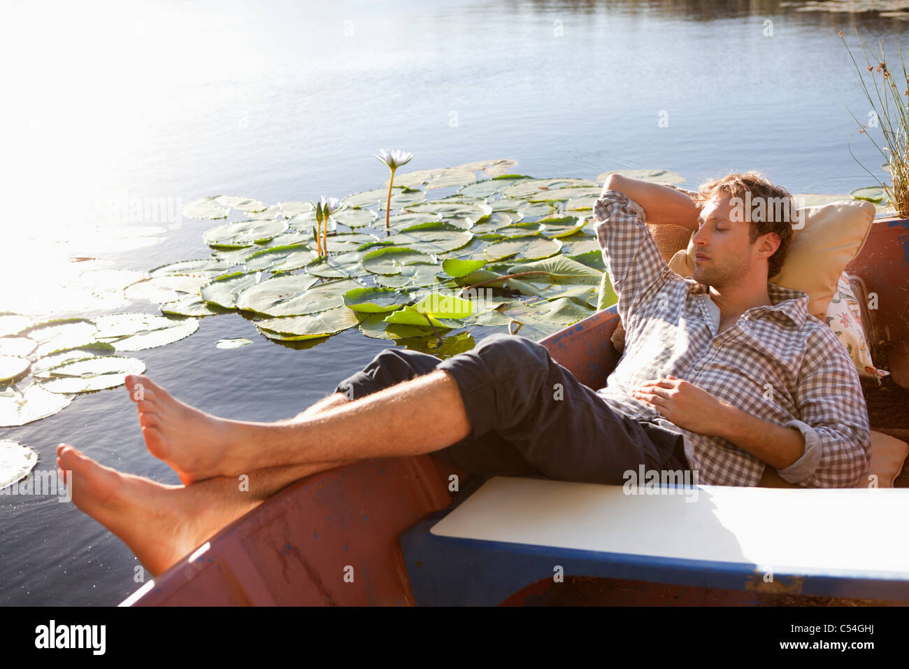 Sleeping On Boat High Resolution Stock Photography and Images - Alamy