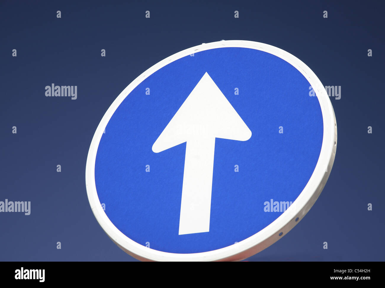 One Way Street Sign Stock Photo - Alamy