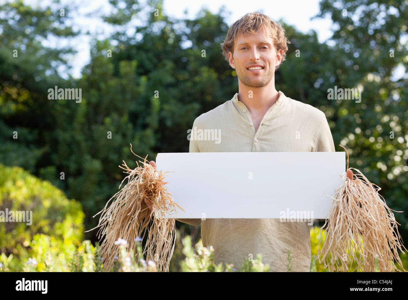 Man With Placard High Resolution Stock Photography and Images - Alamy
