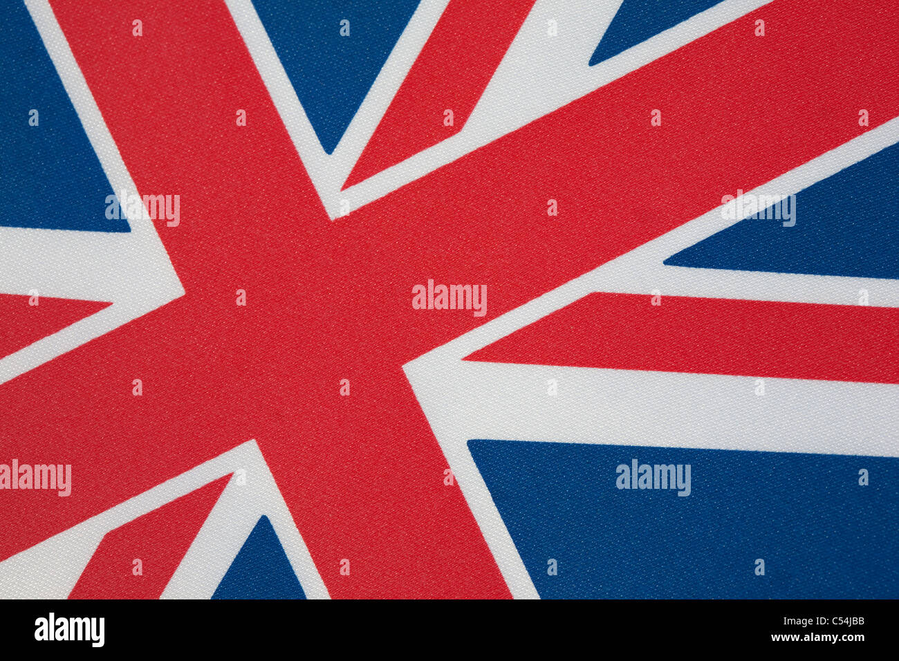 Close up of Union Jack on Tilted Angle Stock Photo - Alamy