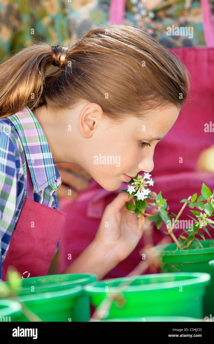 Child Smelling Side View High Resolution Stock Photography and Images ...