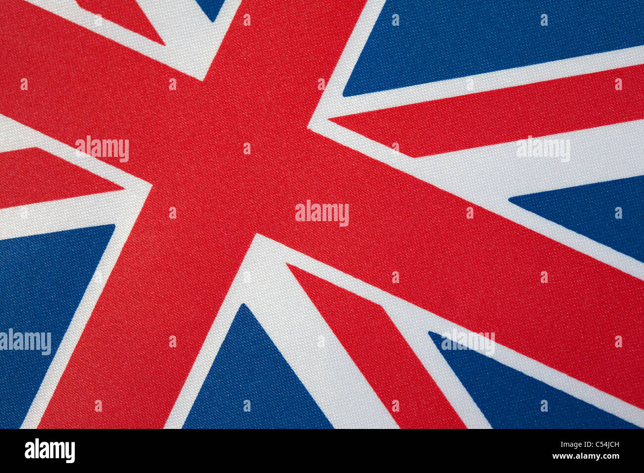 Close up of Union Jack Flag on Tilted Angle Stock Photo - Alamy