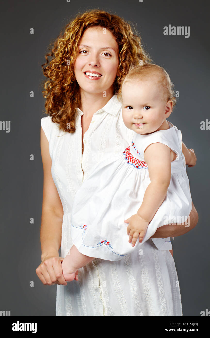 Mother and baby Stock Photo - Alamy
