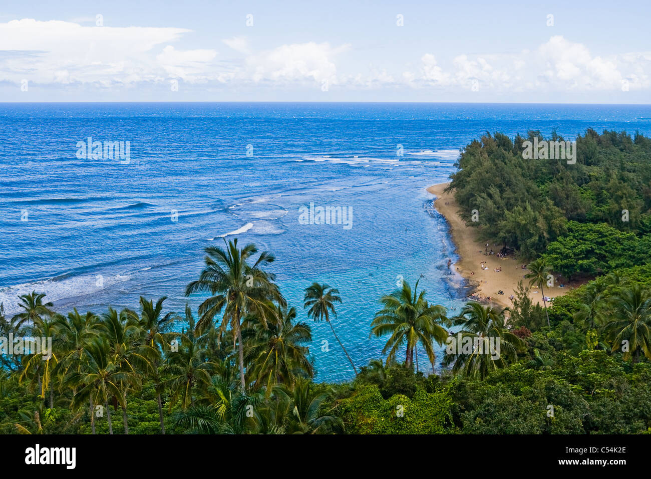 Kee beach na pali coast hi-res stock photography and images - Alamy