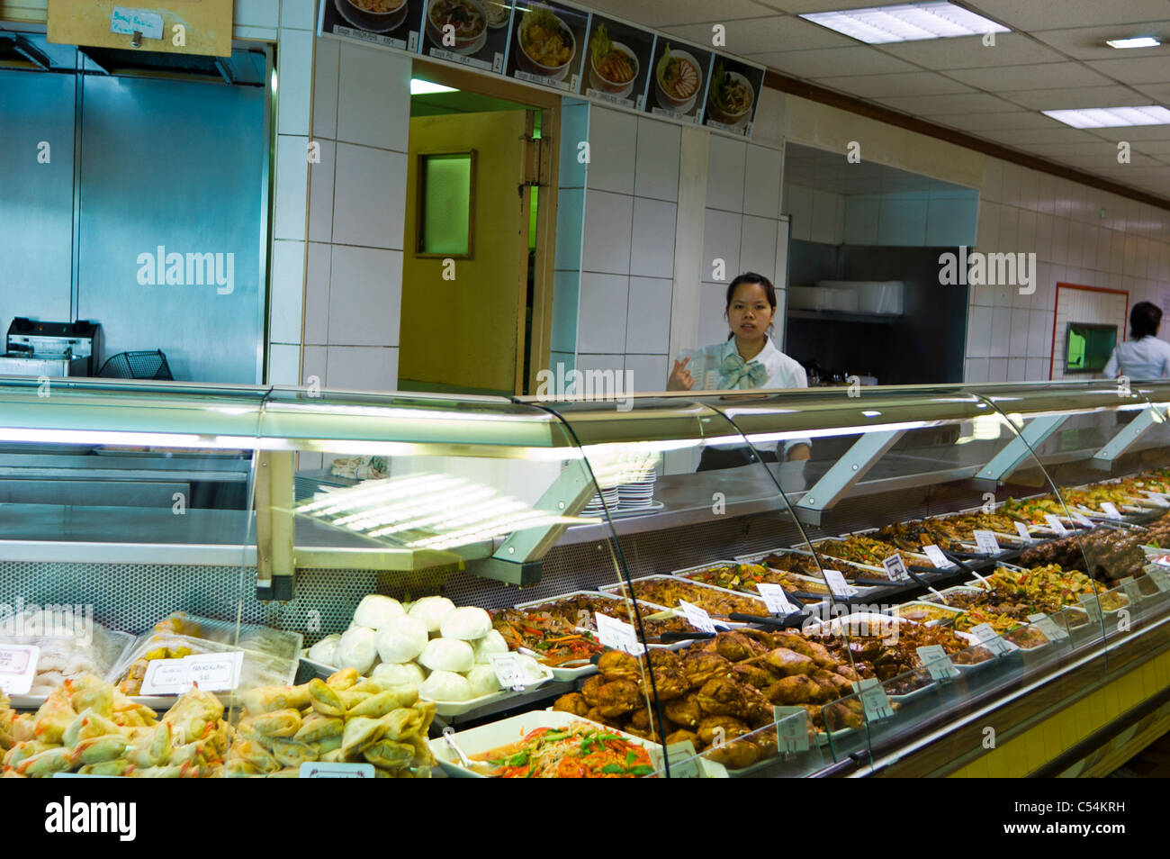 Toulouse, France, inside Asian Fast Food Restaurant, in Chinatown ...
