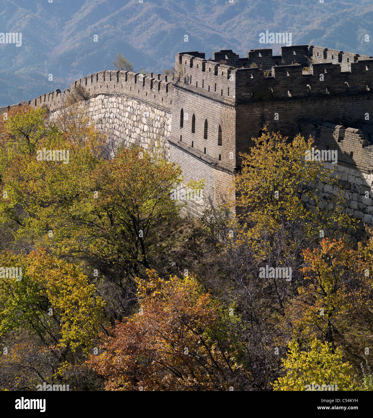 Mutianyu section of the Great Wall of China, Beijing, China Stock Photo ...