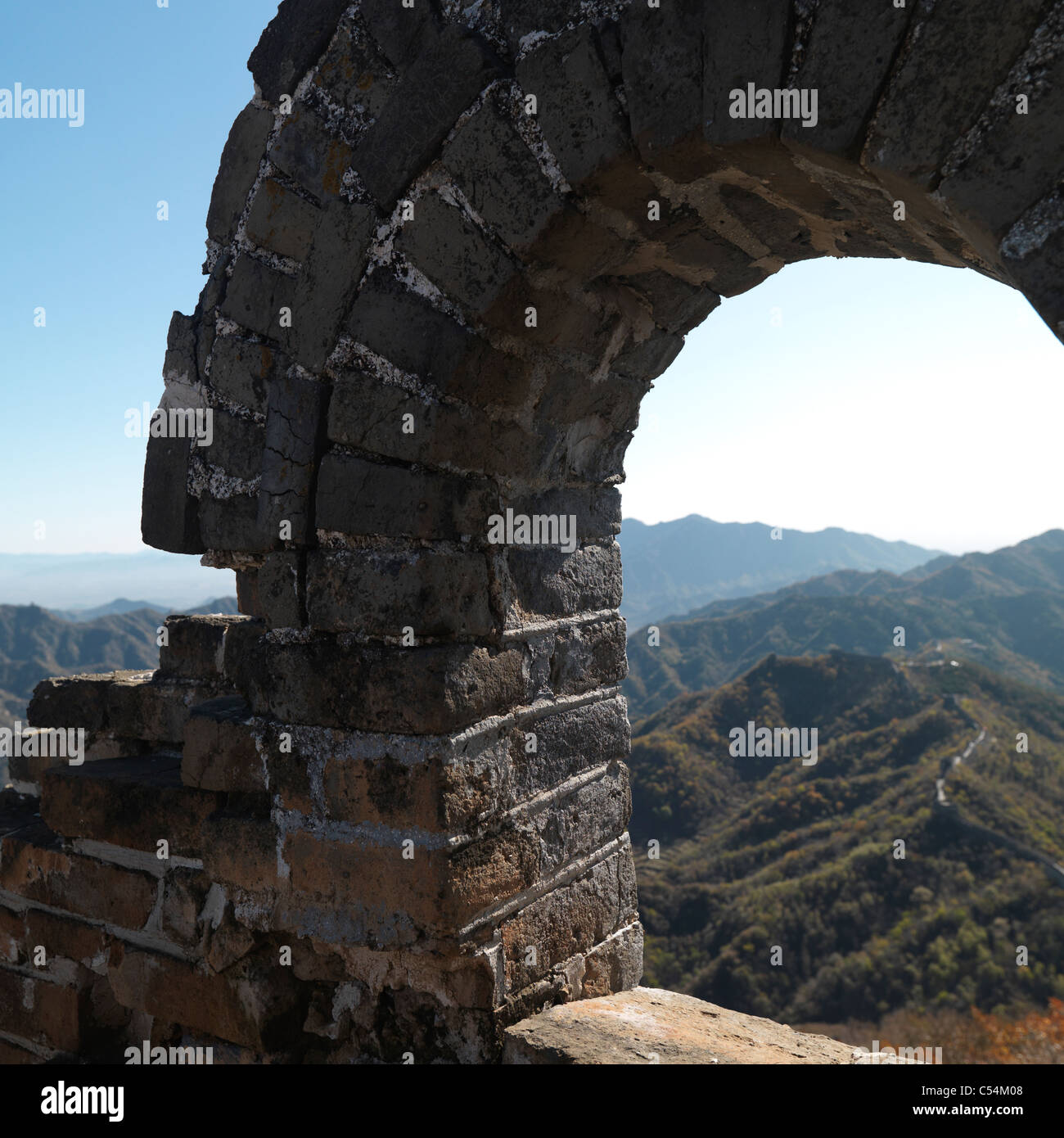 The great wall of china arch hi-res stock photography and images - Alamy