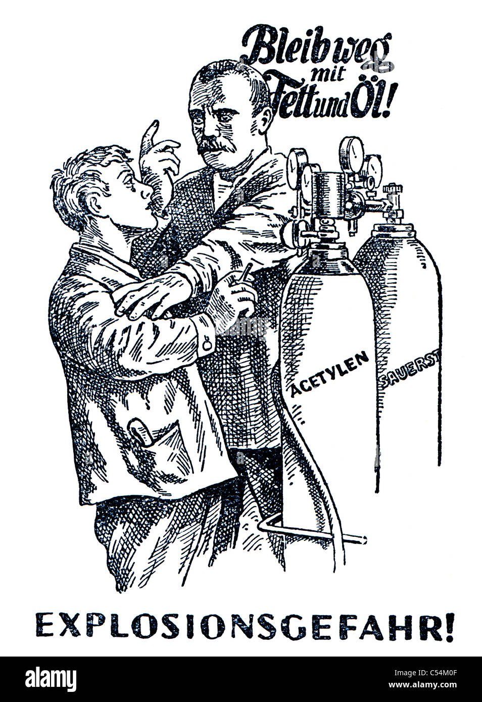 Acetylene explosion Cut Out Stock Images & Pictures - Alamy