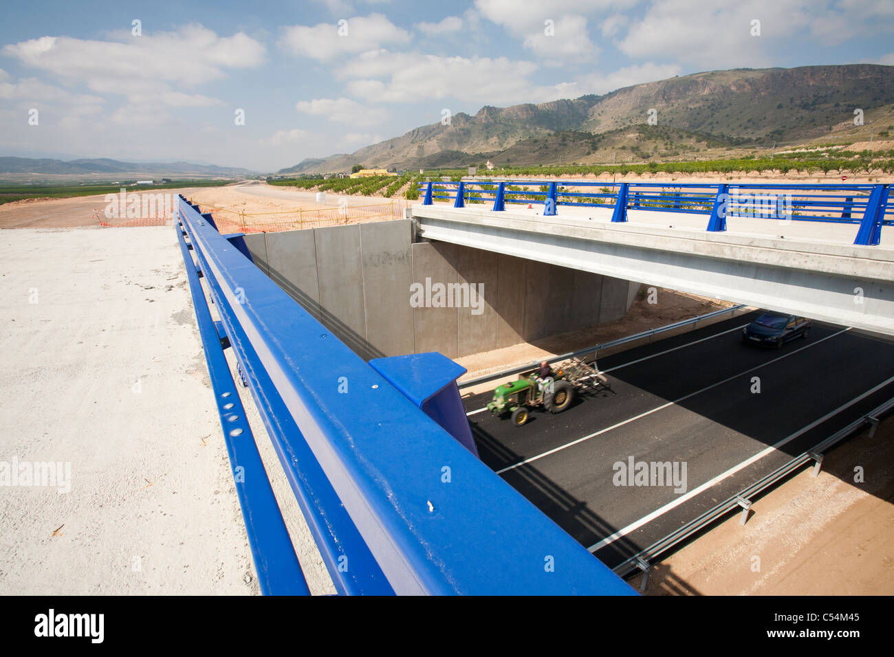 Road construction spain hi-res stock photography and images - Alamy