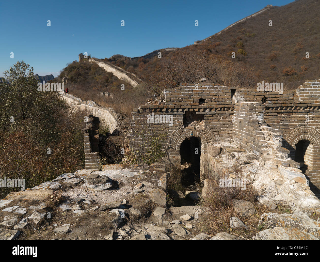 Mutianyu section of the great wall hi-res stock photography and images ...