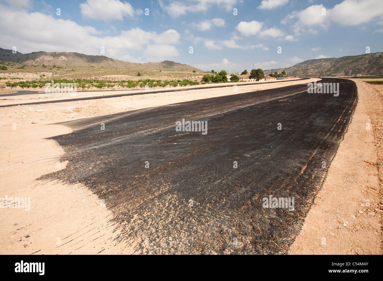 Road construction spain hi-res stock photography and images - Alamy