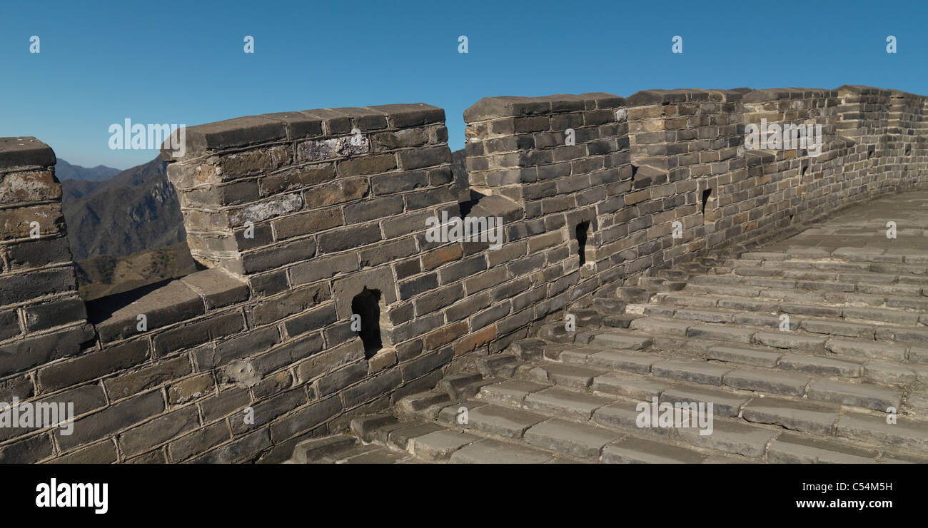 Mutianyu section of the great wall hi-res stock photography and images ...