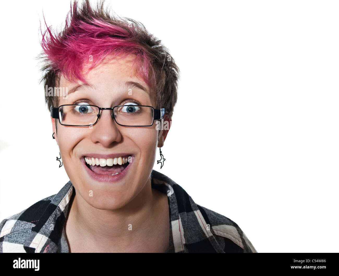 Bizarre hair style hi-res stock photography and images - Alamy