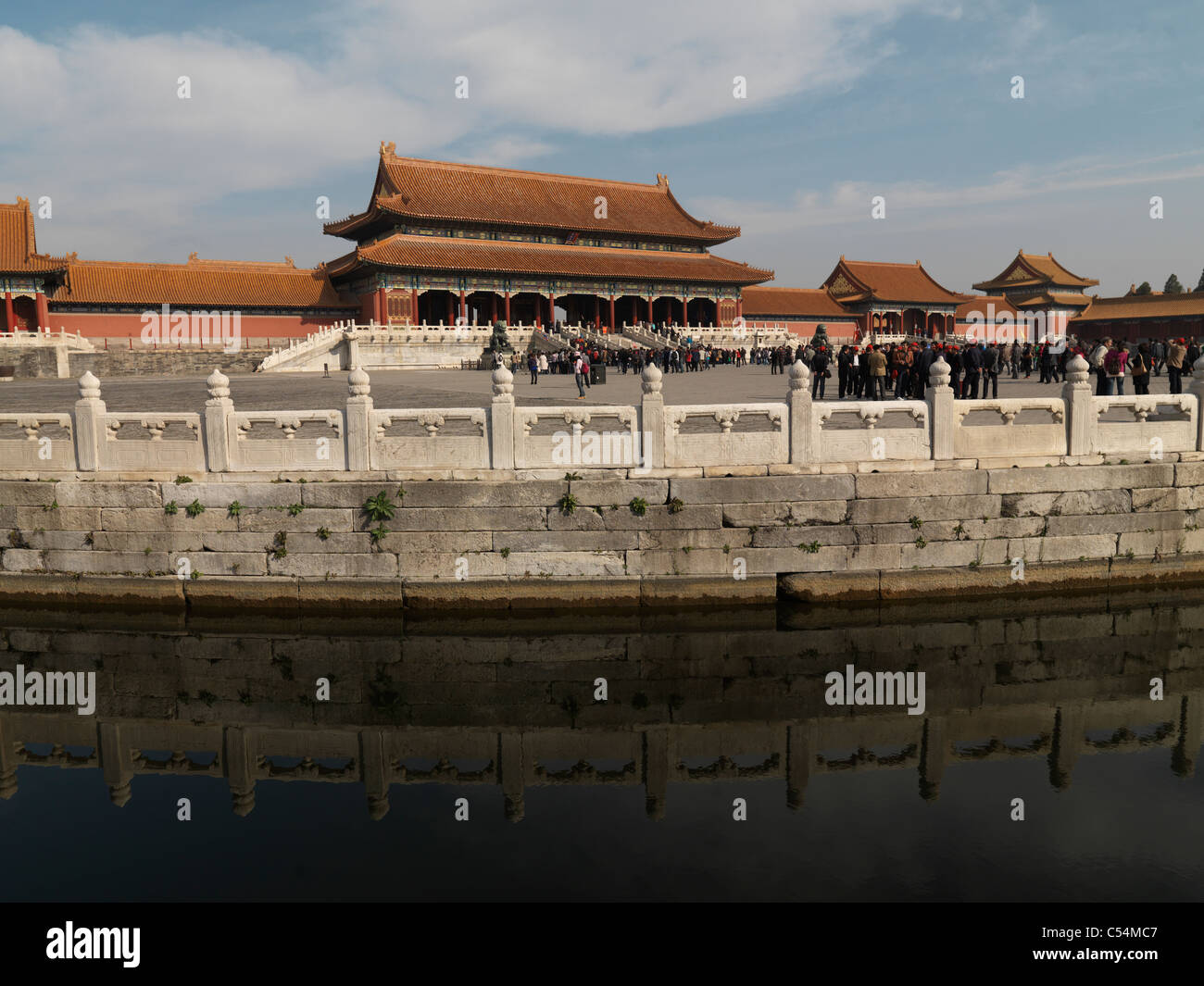 Tourist at the Gate of Supreme Harmony, Inner Golden River, Forbidden ...