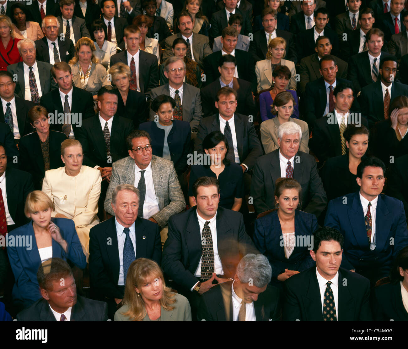 Bored audience meeting hi-res stock photography and images - Alamy