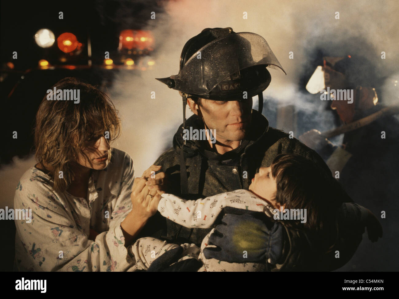Firefighter Helping Young Boy Fire High Resolution Stock Photography and Images - Alamy