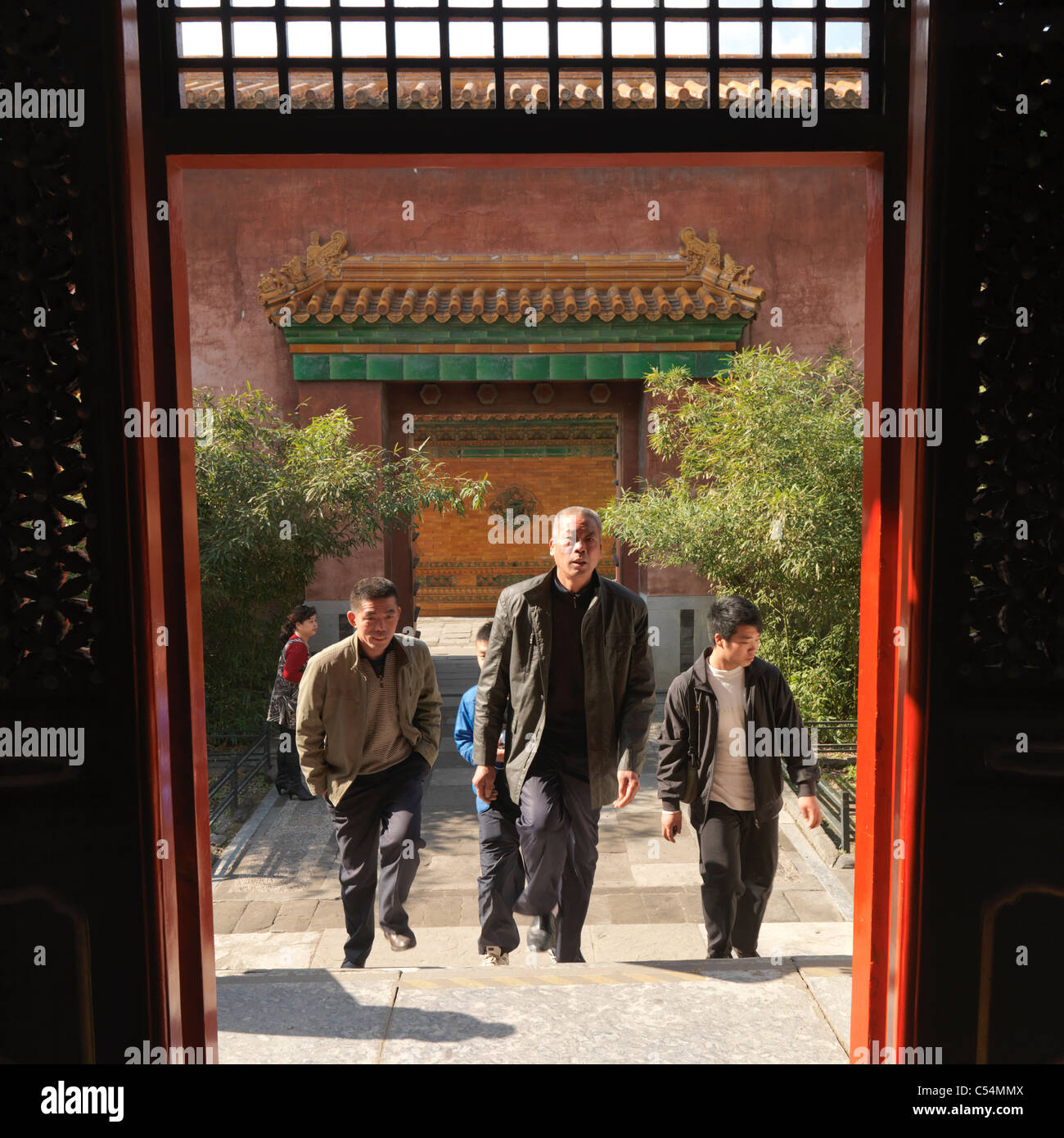 Tourists at the Forbidden City, Beijing, China Stock Photo - Alamy