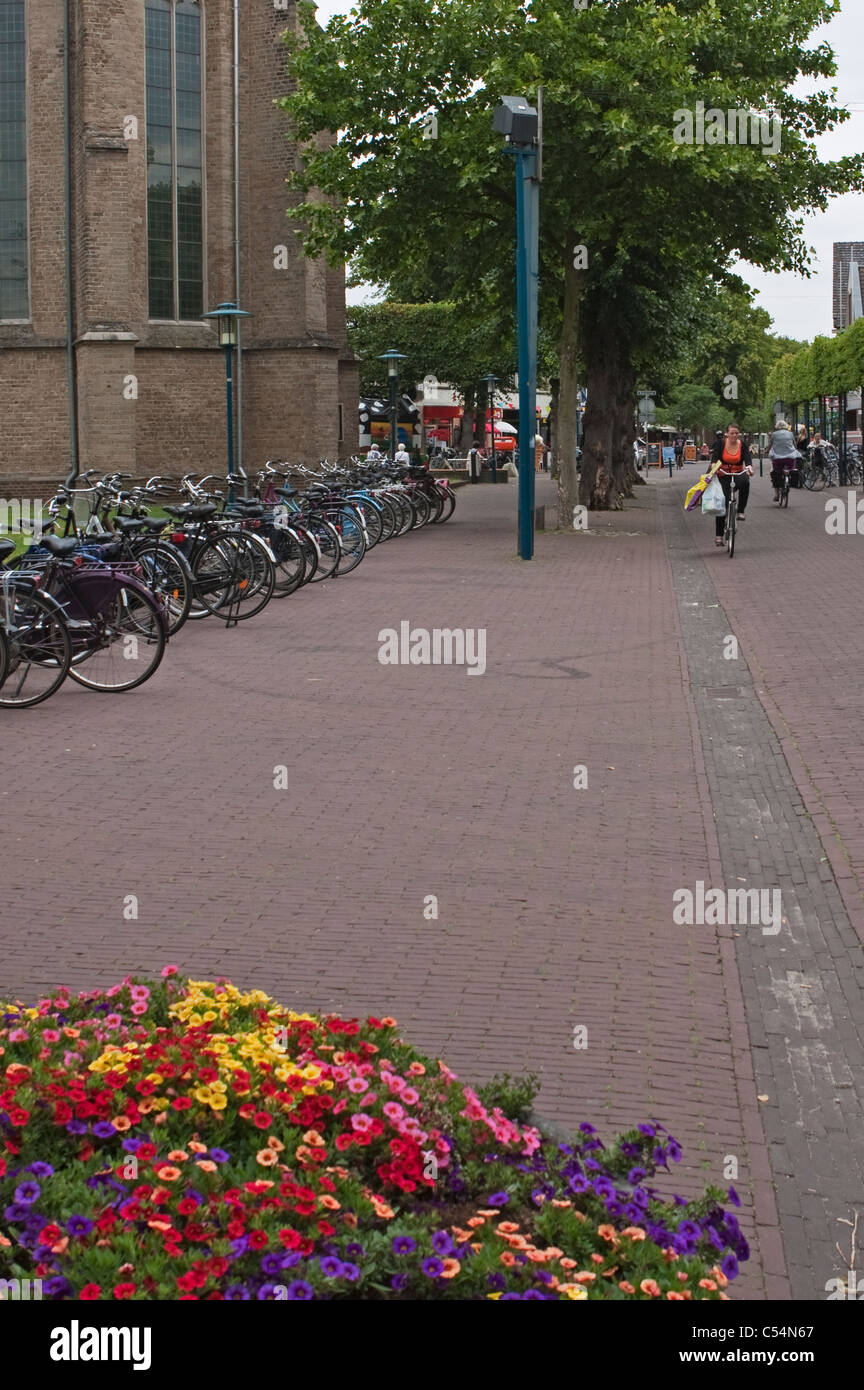 Dutch street scene in Epe Stock Photo - Alamy