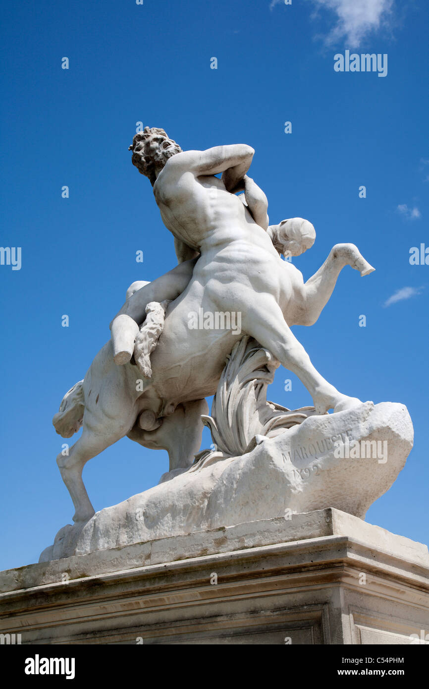 Paris - Centaur carrying off a nymph by Laurent Marqueste, marble, 1892 ...