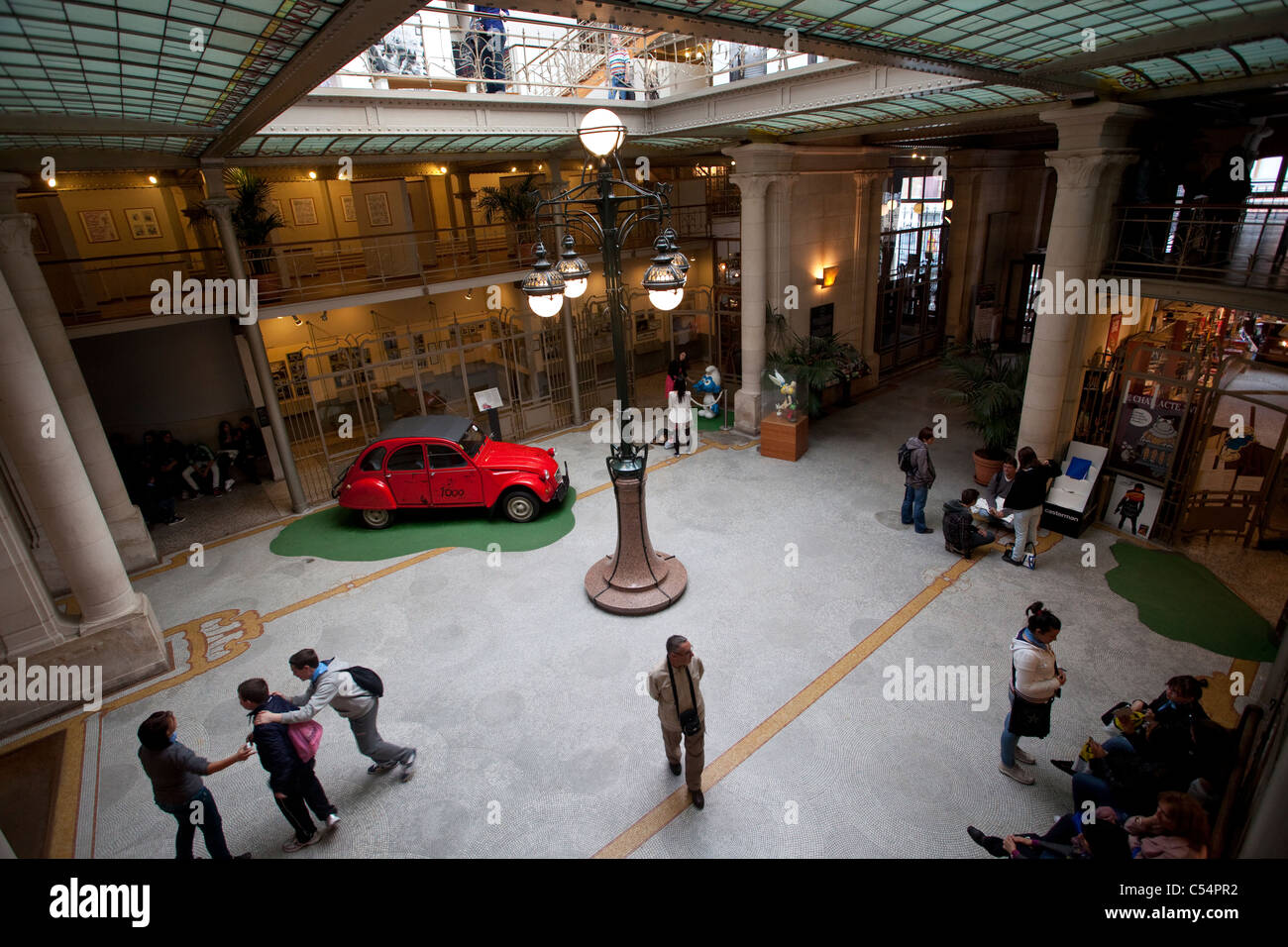 Comic Strip Museum in Brussels Stock Photo - Alamy