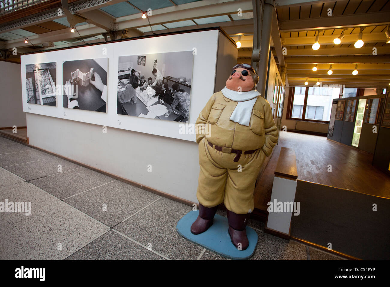 Comic Strip Museum in Brussels Stock Photo - Alamy